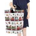 Foldable Laundry Hamper Bag with Handles Dirty Clothes Basket 12.6" x ...