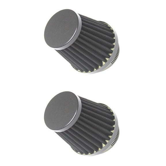 Krator Chrome Dual Spike Intake Air Cleaner Filter Kit Compatible with ...