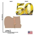 Advanced Graphics Number 50 Cardboard Cutout Life Size Standup ...