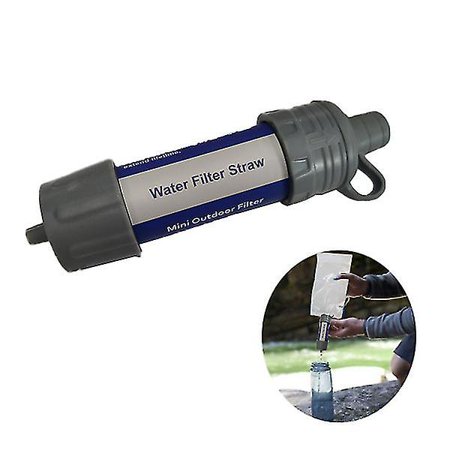 Mini Water Filtration System Portable Survival Water Purifier StrawMini ...