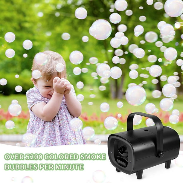 Bubble Machine, Automatic Professional Bubble Blower Machine, Portable ...