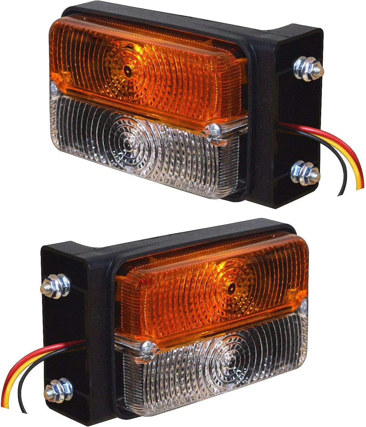 APSMOTIV Pair of Turn Signal Indicator Lights Assembly Side Marker ...