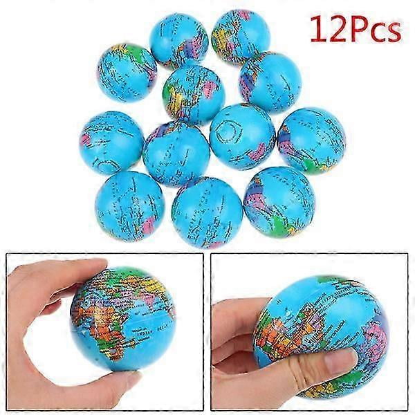 12pcs/ set World Map Foam Ball Earth Ball Toys | Walmart en línea