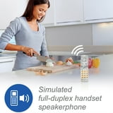 AT&T EL52219 2 Handset Answering Corded/Cordless Phone System - Walmart.com