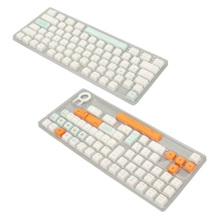PBT Keyboard Keycaps, DIY Ergonomic 138 Keys Mechanical Keyboard ...