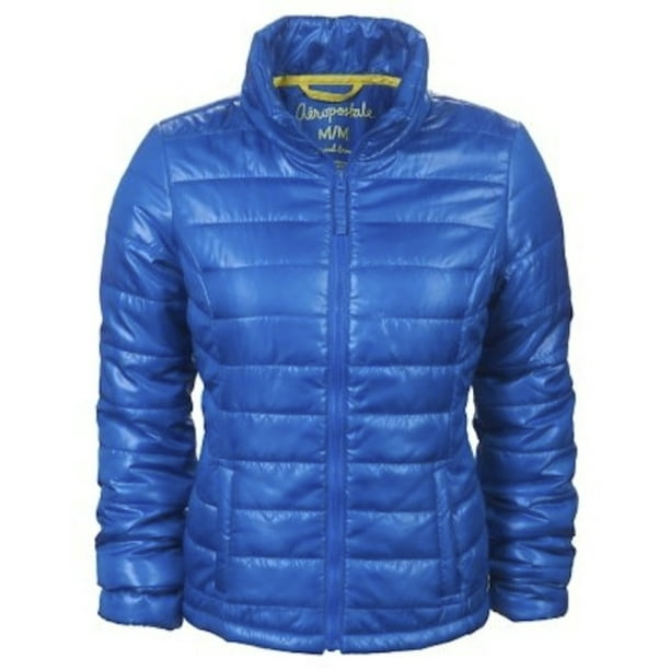 Aeropostale Womens Thin Small Channel Puffer Jacket - Walmart.com