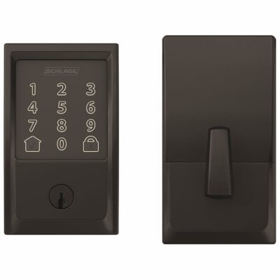 Click here for Schlage Century Encode Smart Wi-Fi Deadbolt  Satin... prices