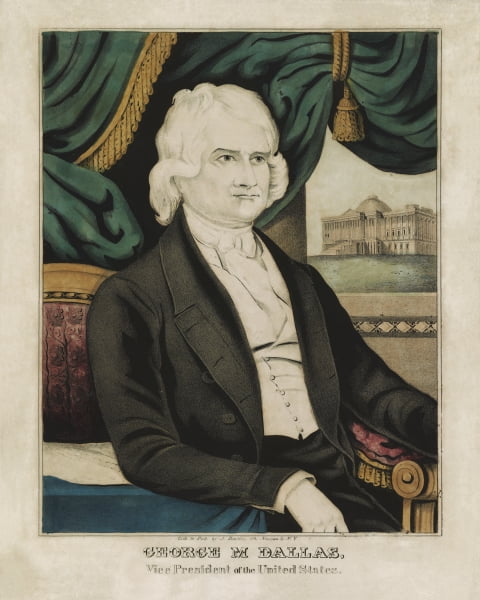 Print: George M. Dallas - Walmart.com