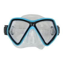 Swimline Laguna Kids & Adult Size Swim Mask with Nose Cover - Blue ...
