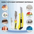 25mm Utility Knife Blades, SK5 Steel Snap Off Blades with 13 Segments ...