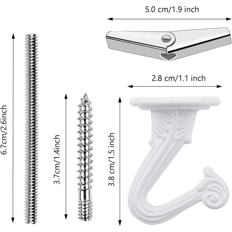 Metal Hardware To Hang From Ceiling 2 Pack Ceiling Wall Mount Picture