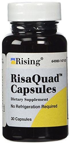 Risaquad Dietary Supplement Capsules, 230 mg, 30 capsules, 3 pack ...