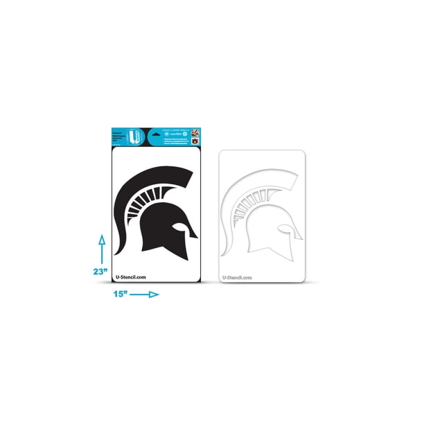 NCAA Michigan State Spartans Collegiate Helmet Multi-Purpose Stencil ...
