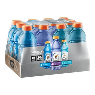 Gatorade Original Thirst Quencher Sports Drink Variety Pack, 12 oz, 24 ...
