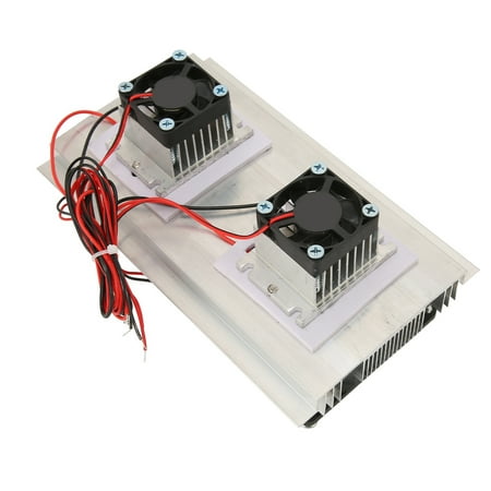 Semiconductor Cooling System, Low Noise 12V Aluminium Alloy 2 Core ...