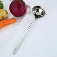 Spoon with Spout Soup Spoons Deep Soup Ladle Kitchen Gadget Stainless ...
