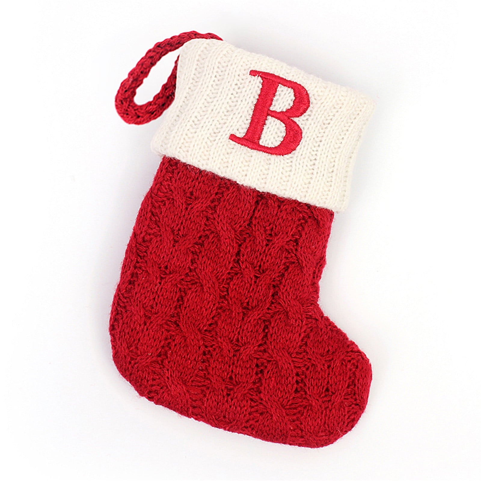 Click here for Fridja Christmas Stockings With Initials  7.1 Inch... prices