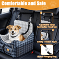 Yacona Dog Car Seats for Small Dogs Under 35lbs, Puppy Car Seat with ...