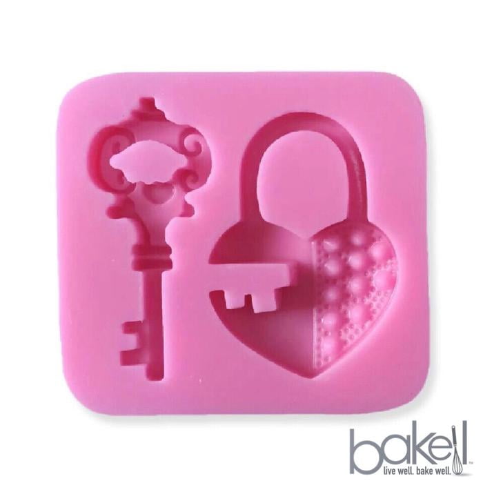 Vintage Lock and Key Silicone Mold | 2 inch - Walmart.com