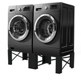 "Matalde 2-in-1 Heavy Duty Washer Dryer Pedestal, 28"" Laundry Riser ...