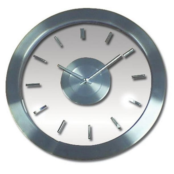 Ruda Overseas 310 Transp Wall CLock 12 inch - Walmart.com
