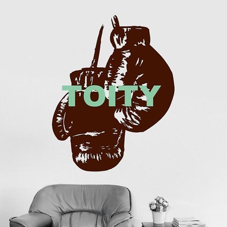 Mma Fight Boxing Graphic Men Silhouette Wall Vinyl Sticker Decal Decor ...