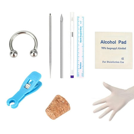 Tattoo Piercing Kit For Beginners Easy Applying Tattoo Piercing Needle ...