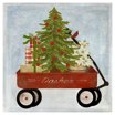 Dasher Christmas Wagon - Holiday Wall Decor x20 Canvas Print - Walmart.com