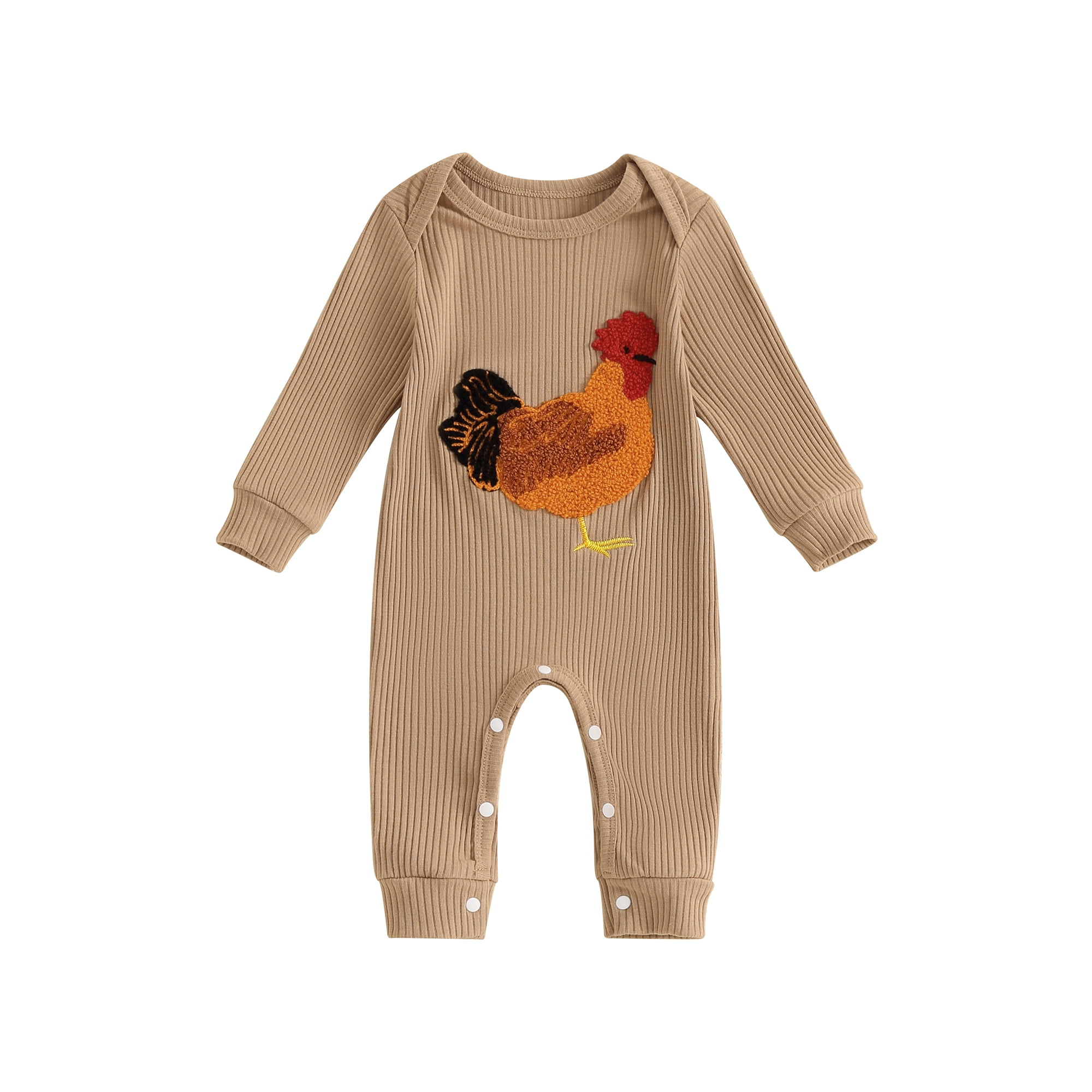 Click here for Gupgi Newborn Boy Girl Rib Romper Fall Long Sleeve... prices