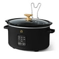 Beautiful 4Qt Slow Cooker with Touch-Activated Display, Black Sesame by ...