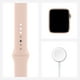 Apple Watch Series 6 GPS, 44mm Gold Aluminum Case with Pink Sand Sport ...