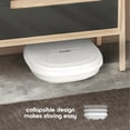 Cozi by Tzumi Collapsible Pedi Spa Foot Bath, Portable Foot Massager ...