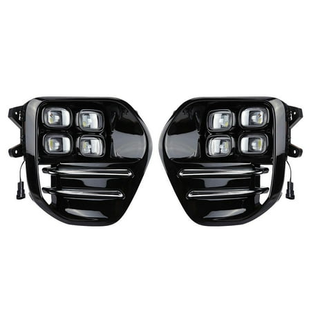 Spptty Car Daytime Running Light, DRL Light,1 Pair Car Daytime Running Light DRL LED Lights Fog ...