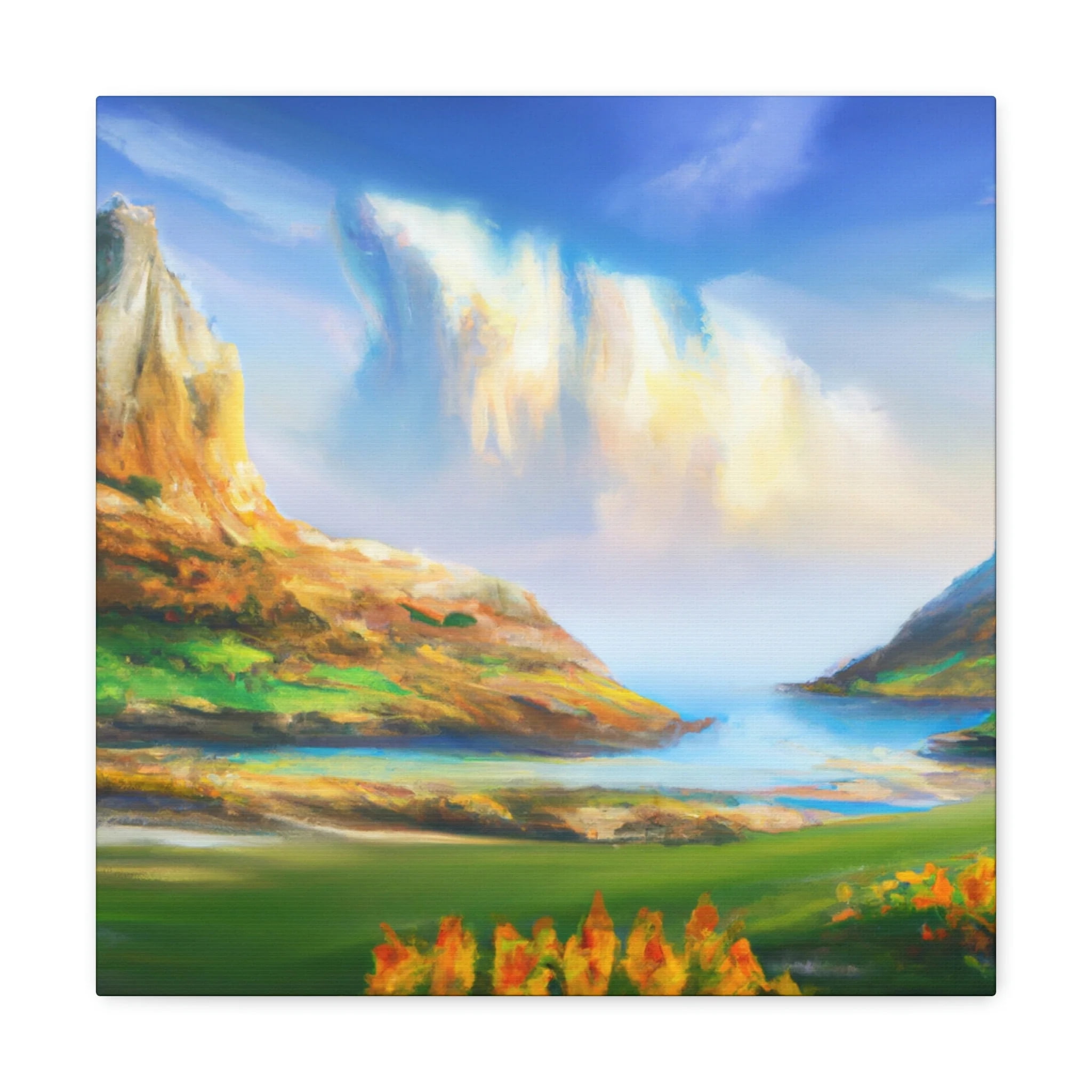 Bursting Realistic Energy - Canvas - Walmart.com