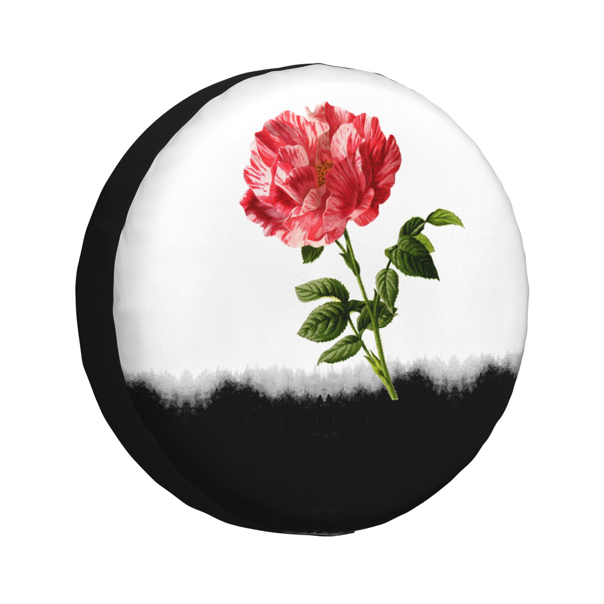 XMXY Vintage Art Roses Spare Tire Cover，Universal Waterproof Cover for ...