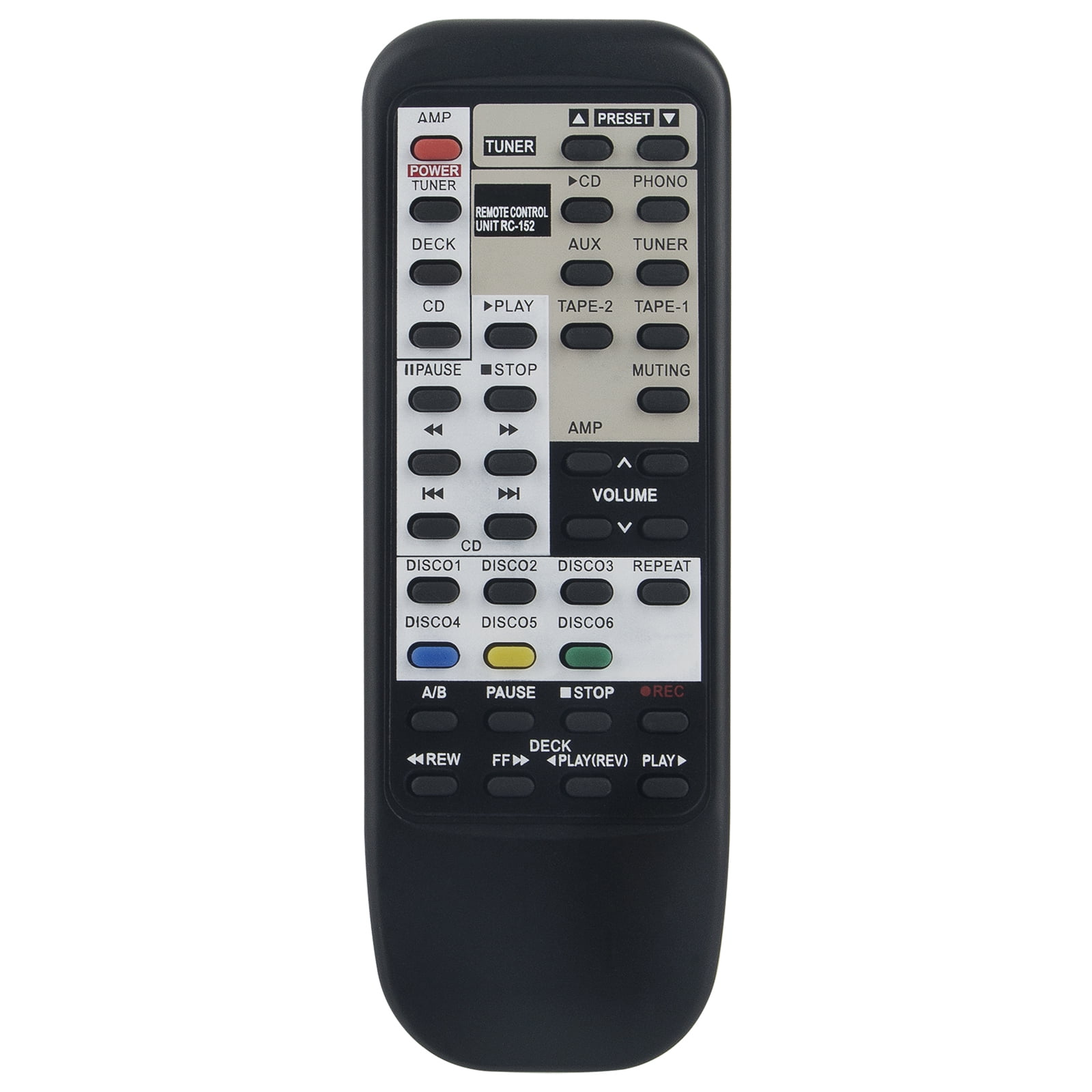 RC-152 Replaced Remote Control for Denon CD PMA-655R PMA680R - Walmart.com