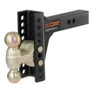 TRIMAX TRZ6AL-RP Razor 6in Aluminum Adjust Hitch-Dual Ball - Walmart.com