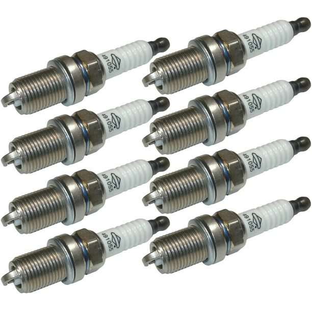 Briggs and Stratton 491055-8PK Spark Plug (8 Pack) 805015/72347/491055 ...