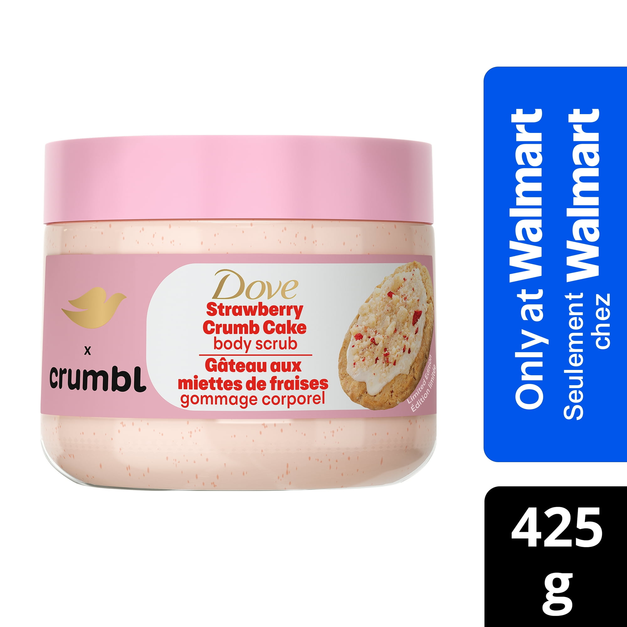 Click here for Dove Crumbl Exfoliating Body Scrub Strawberry Crum... prices