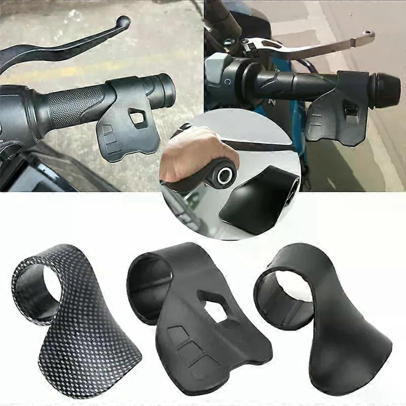 Universal Carbon Fibre Motorcycle Throttle Assist Grip Cruise Control ...