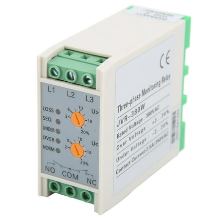 Phase Sequence Protector, Over Under Voltage Protector Functional 5 ...