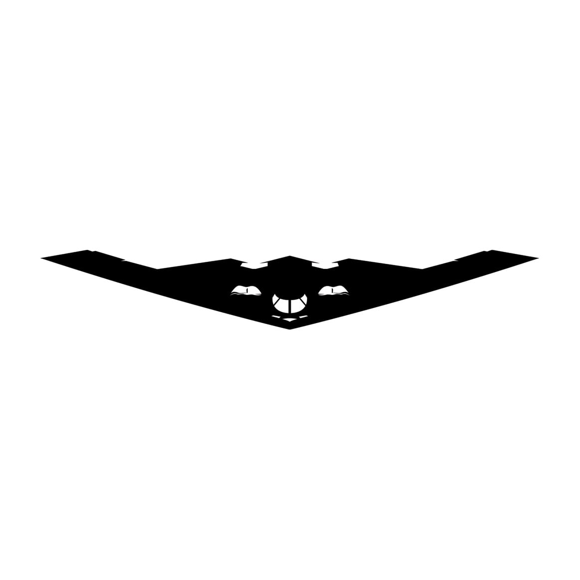 B-2 Spirit Sticker Decal Die Cut - Self Adhesive Vinyl - Weatherproof ...