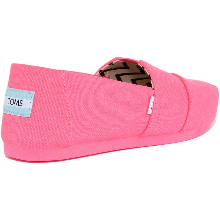 Pink Toms Shoes For Women
