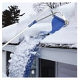 Roof Snow Rake, 21.5 FT Adjustable Snow Removal Tool with Slide ...