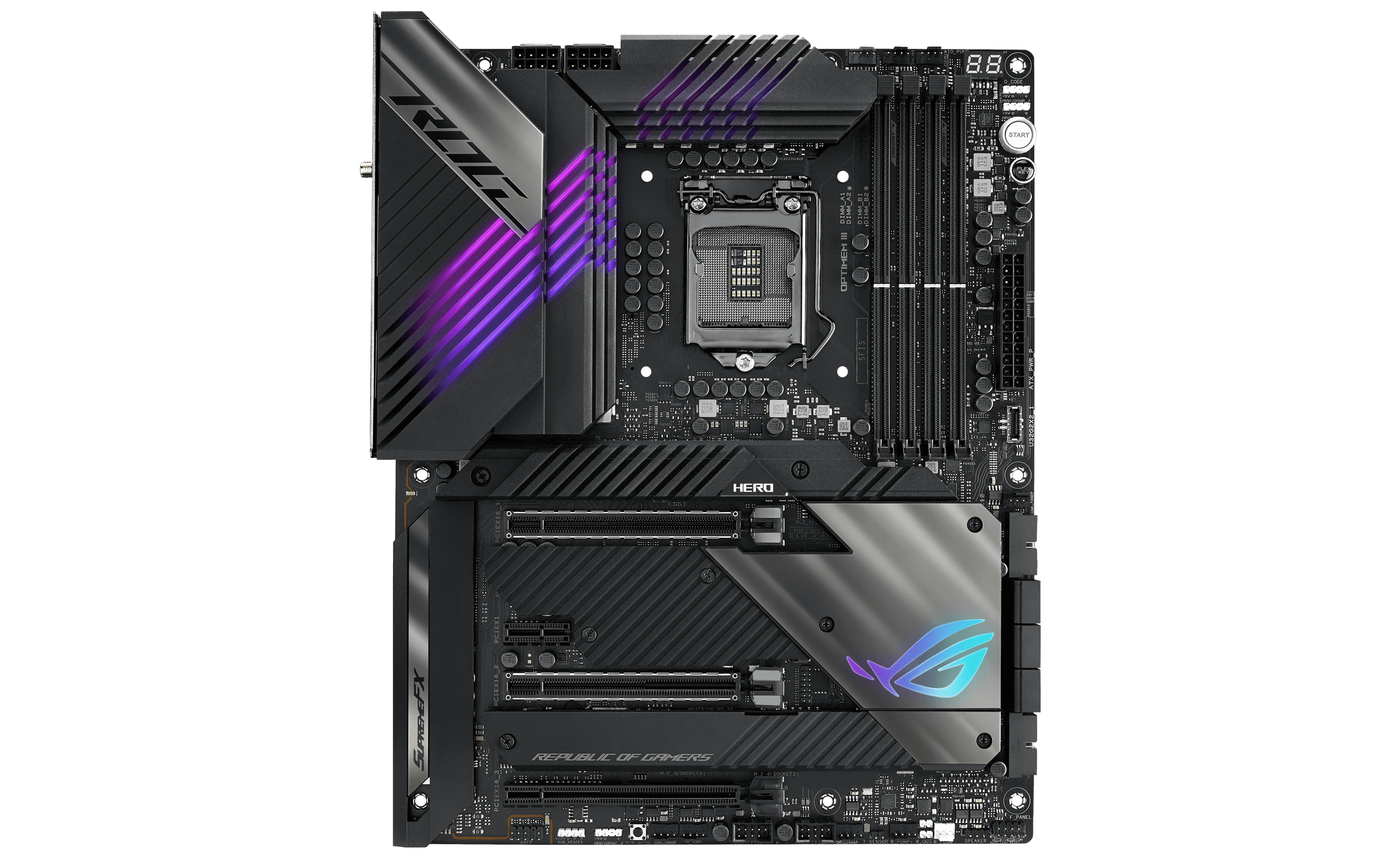 ASUS ROG MAXIMUS Z790 HERO Socket LGA 1700 USB Intel Motherboard ROG asus-rog-maximus-z790-hero-socket-lga-1700-usb-intel-motherboard-rog