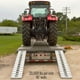 8' x 16in Step Deck Trailer Ramps 20,000 lb Double Pin-On Ends ...