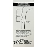 B'n'M 13ft Black Widow Ready Rig, Telescopic Panfish Pole with Hook ...