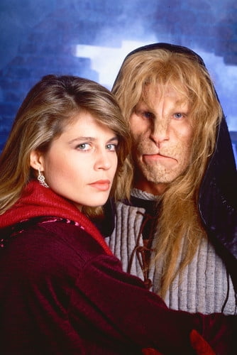 Beauty and The Beast TV RareLinda Hamilton Ron Perlman 24x36 Poster ...