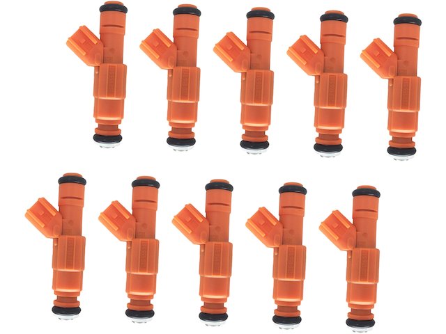 Fuel Injector Kit - 10 Piece - Compatible with 2000 - 2005 Ford ...
