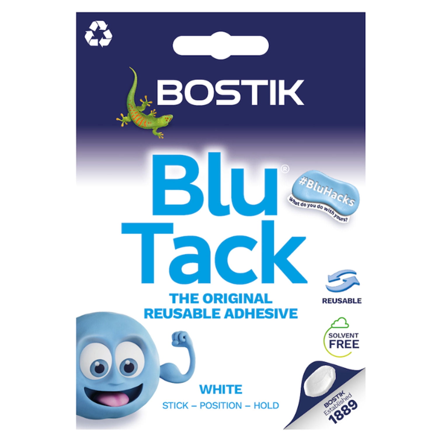 Click here for Blu Tack Handy Wallet White prices